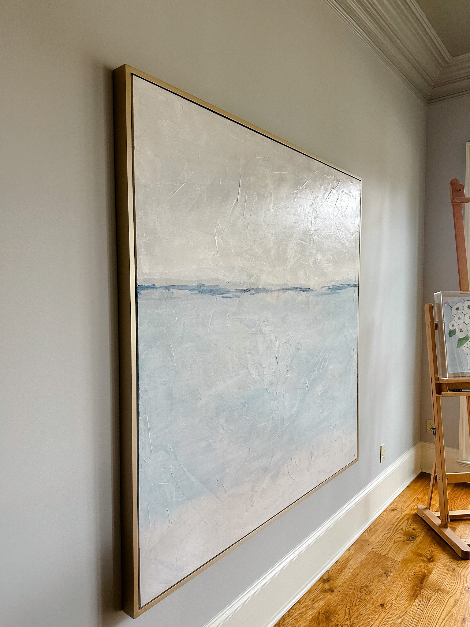 Where the Sky Meets the Sea 60x60 – Delie Putnam Fine Art